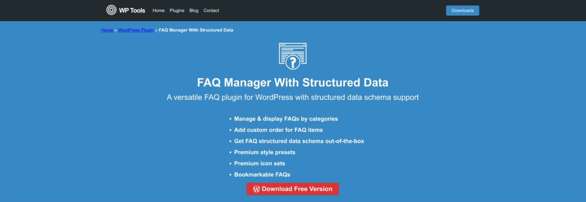 Add A FAQ Item In WordPress Admin - WP Tools