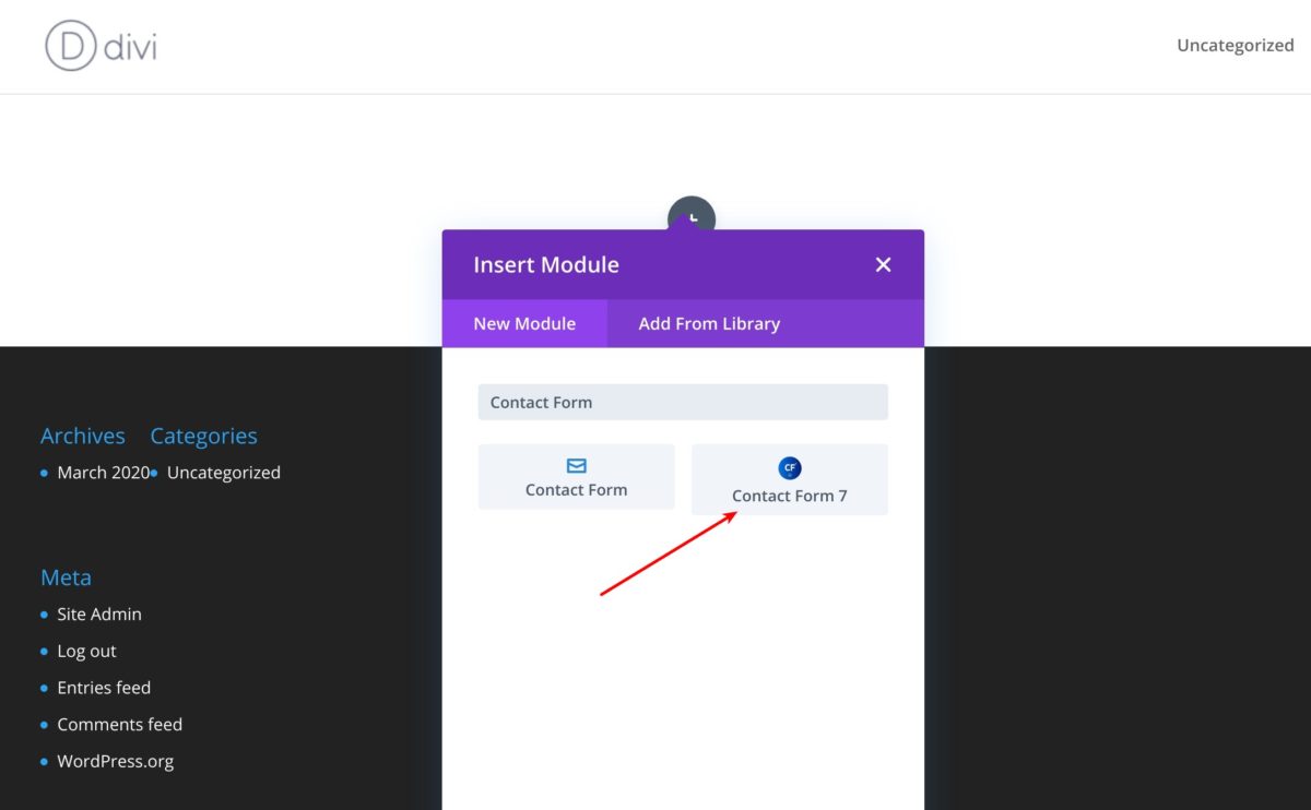 How To Style Contact Form 7 In Divi Theme - WP Tools