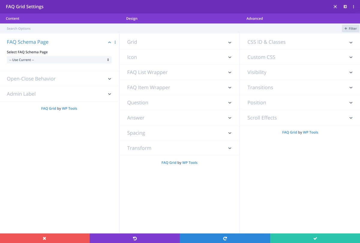 Add FAQs To WordPress Page With FAQ Grid Divi Module