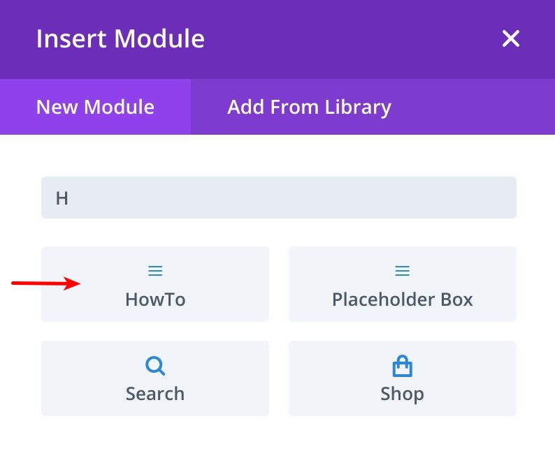 Add Howto Schema Instructions Using Howto Divi Module